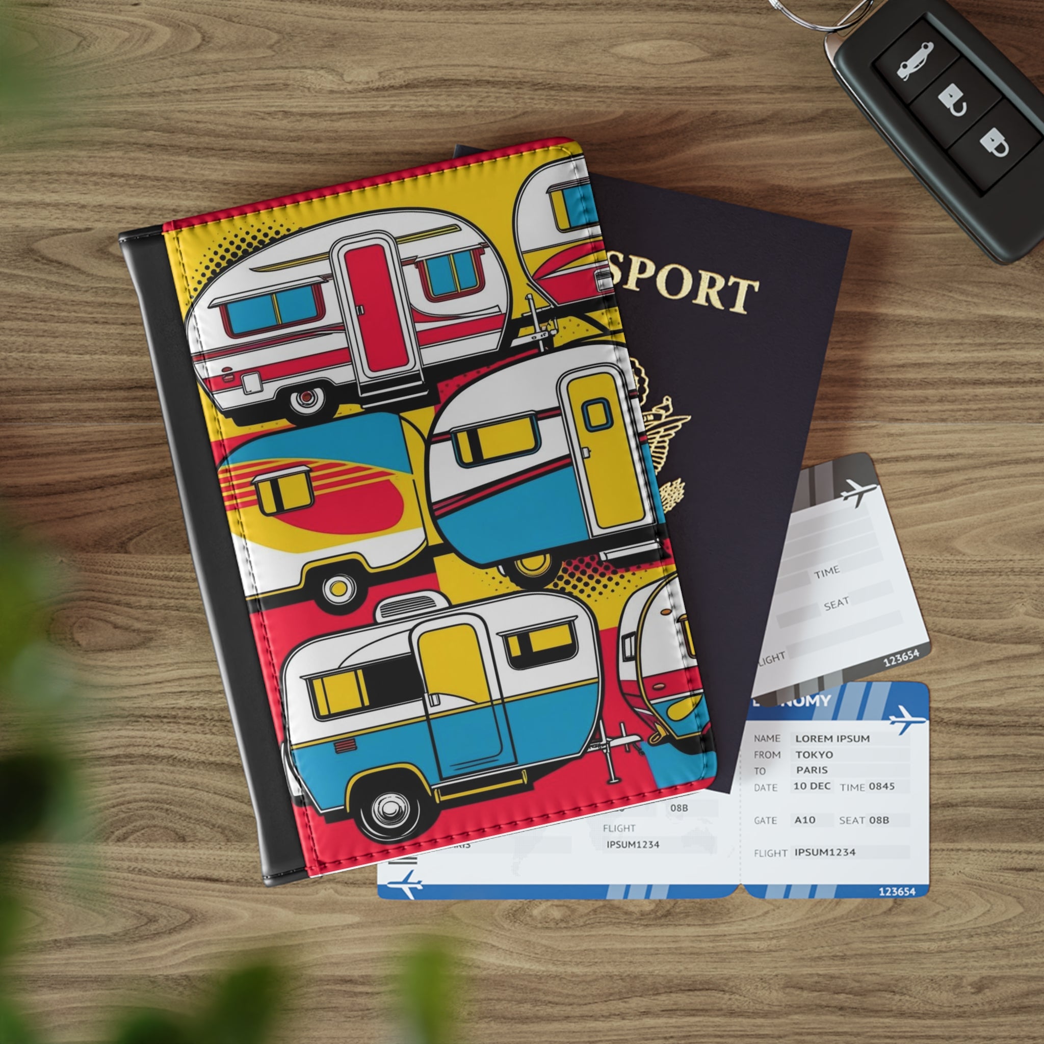 retro campers Passport Cover – SassiClass